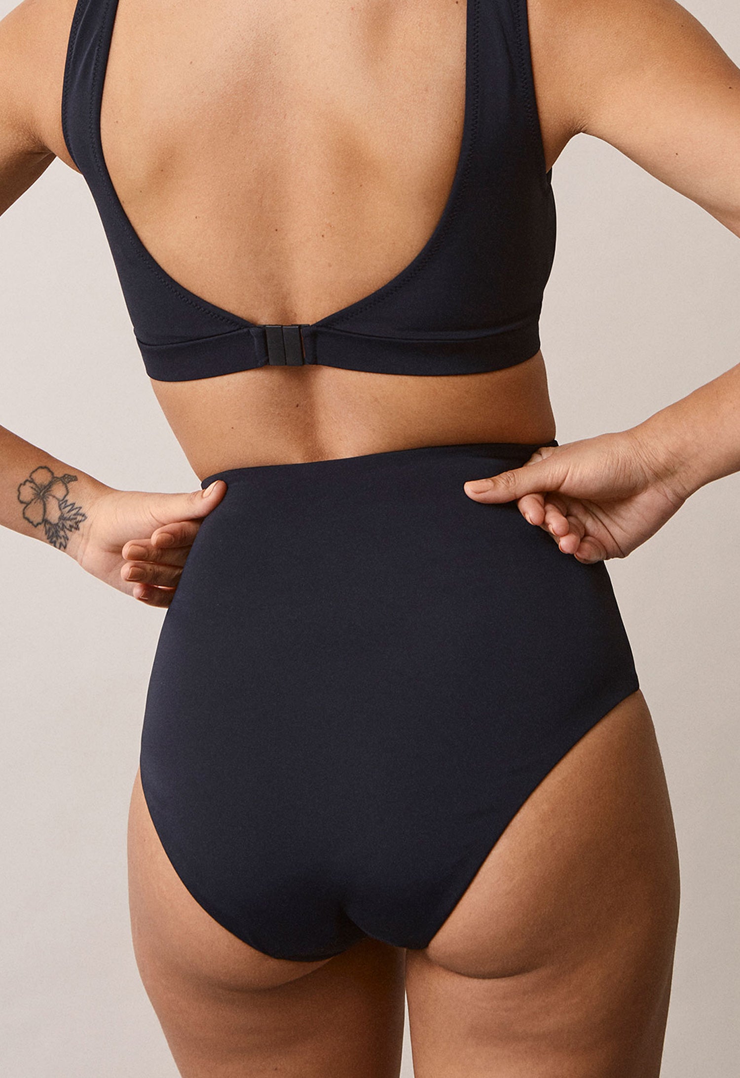 High waisted bikini hose store